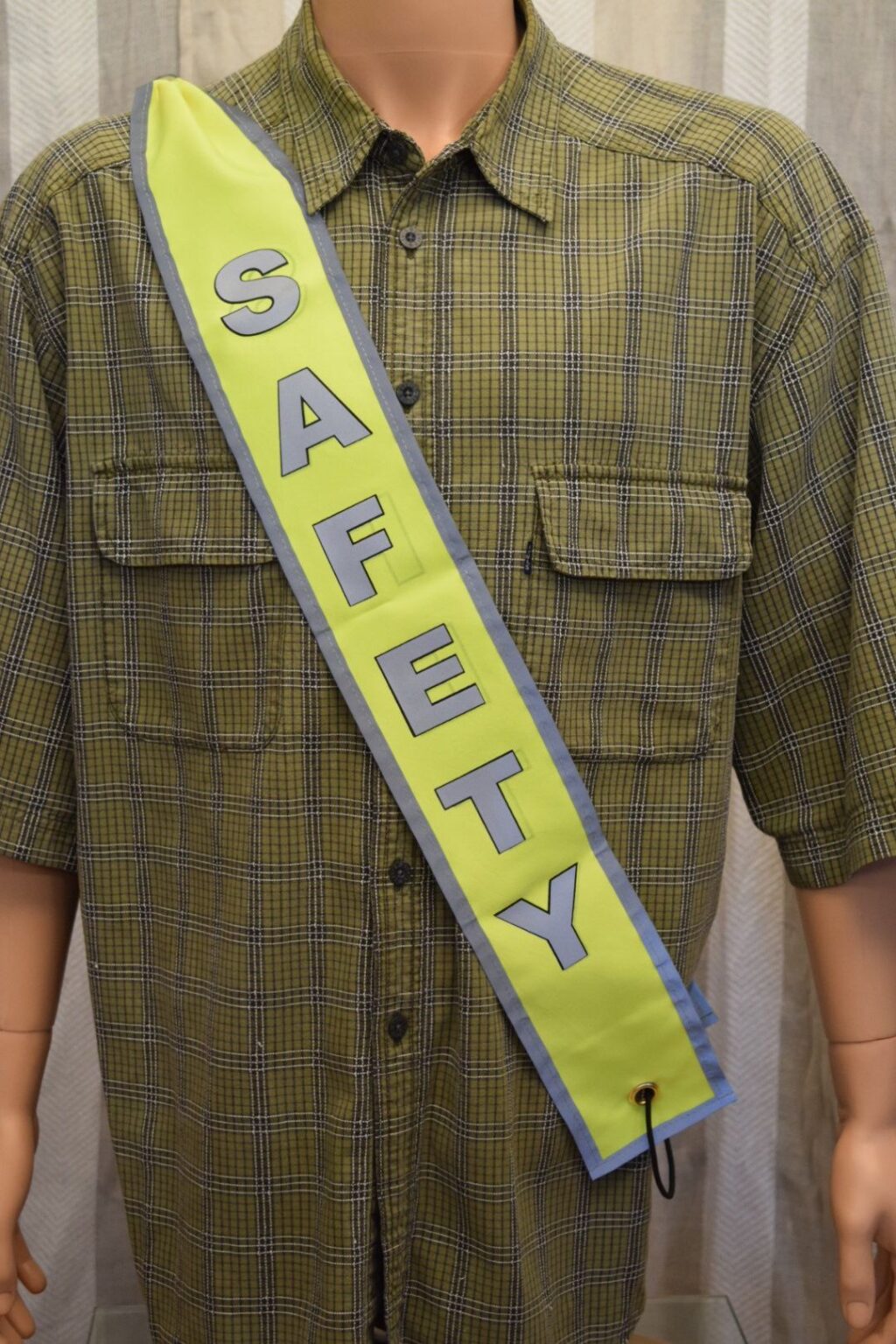 SAFETY - Yellow/Green Safety Banner - DSM SAFETY PRODUCTS