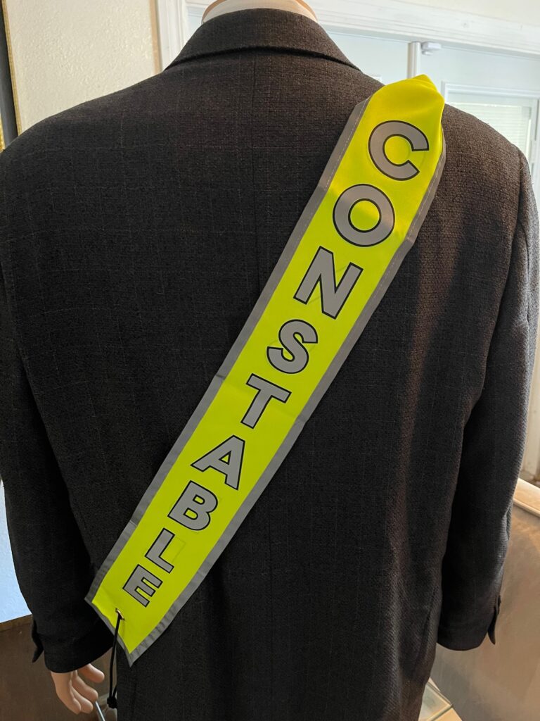 CONSTABLE - Green Safety Banner - DSM SAFETY PRODUCTS